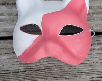 Adorable Pink Cat Costume Set Halloween Cat Mask, Tail, and Mittens for ...