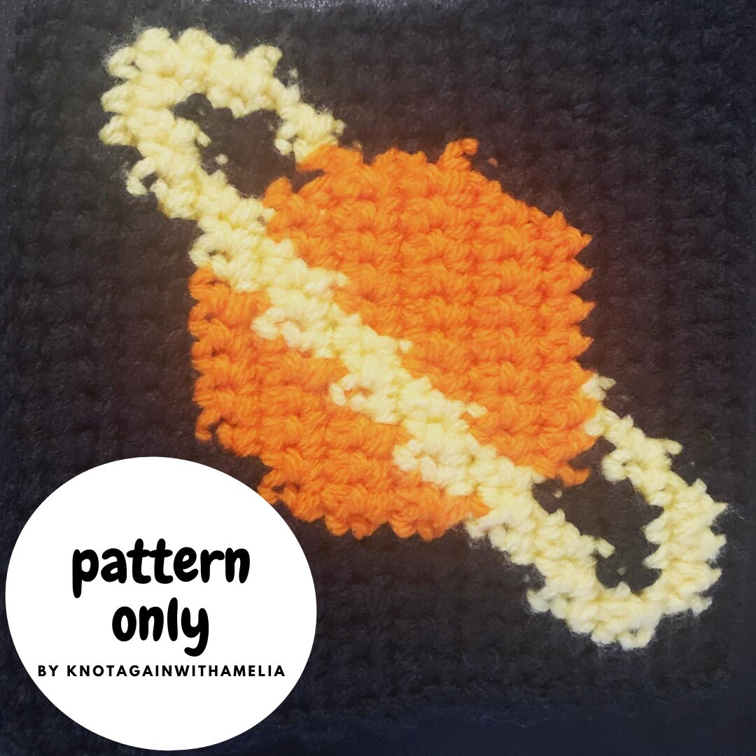 Planet Square Tapestry Crochet Pattern - Etsy