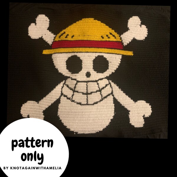 One Piece Crochet Pattern - Etsy