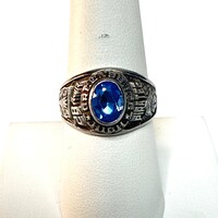 Very Vintage 10K Yellow Gold Signet Ring From Baldwin College Class of ...