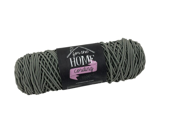 Lion Brand for the Home Cording Yarn 1/4 Inch 50 Yards Sage - Etsy