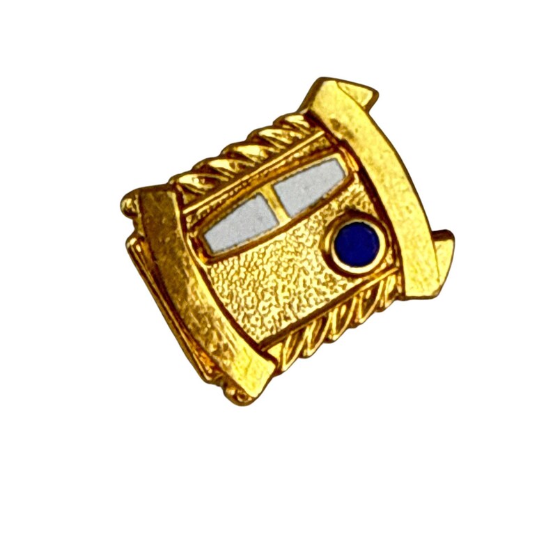 Vintage US Army Artillery Cannon Pin Gold Tone Military Insignia Badge ...