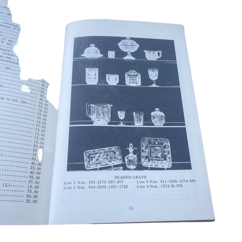 Antique American Glass by Judith Cronin Pressed Glass Guide Book 84 ...