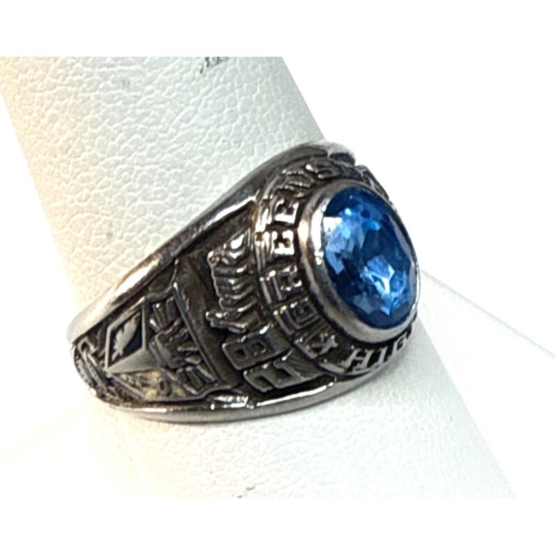 Vintage Artcarved Siladium Princeton High School Tigers 1985 Class Ring ...