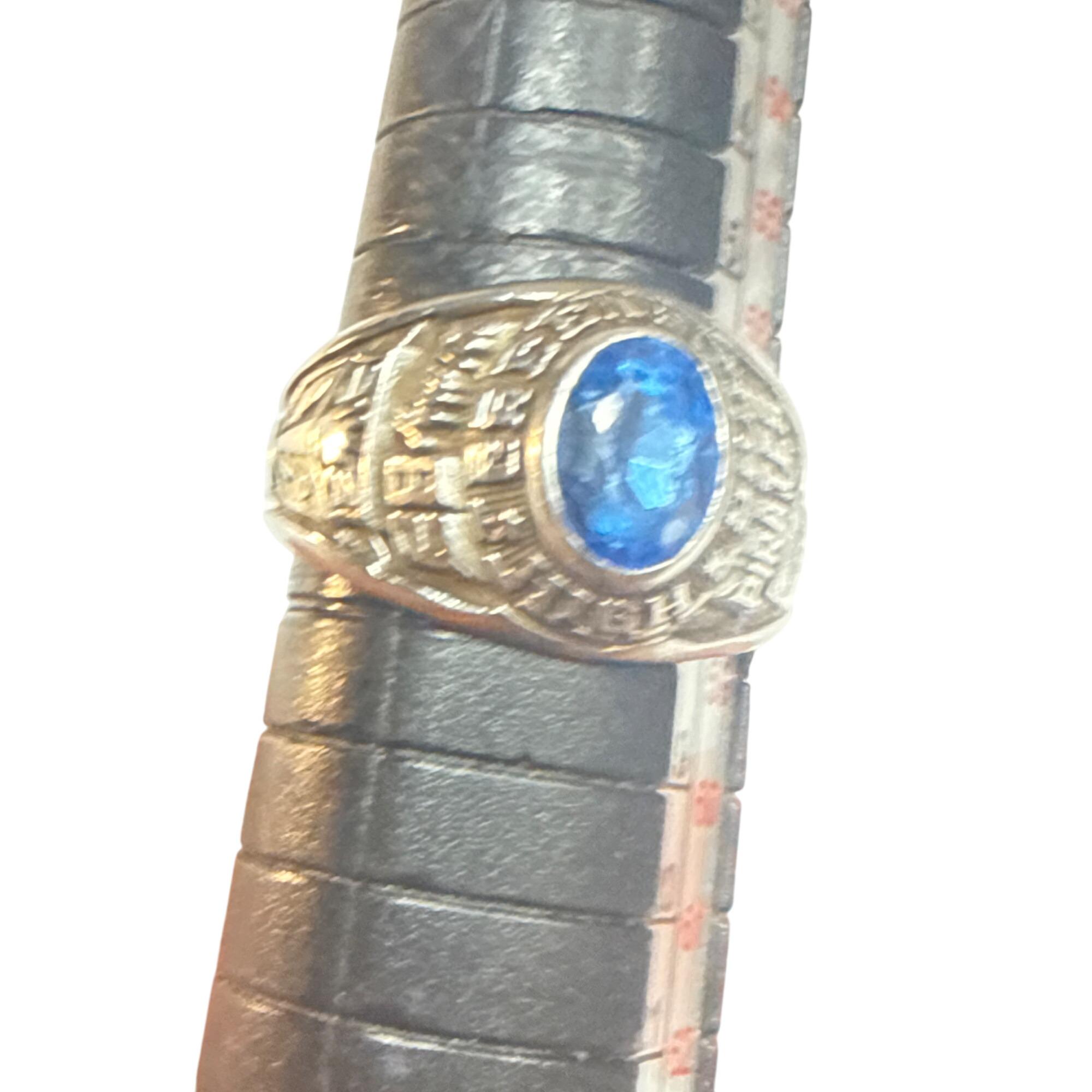 Vintage Artcarved Siladium Princeton High School Tigers 1985 Class Ring ...