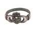 Vintage Irish Claddagh Ring With Marcasite Stones Sterling Silver Size ...