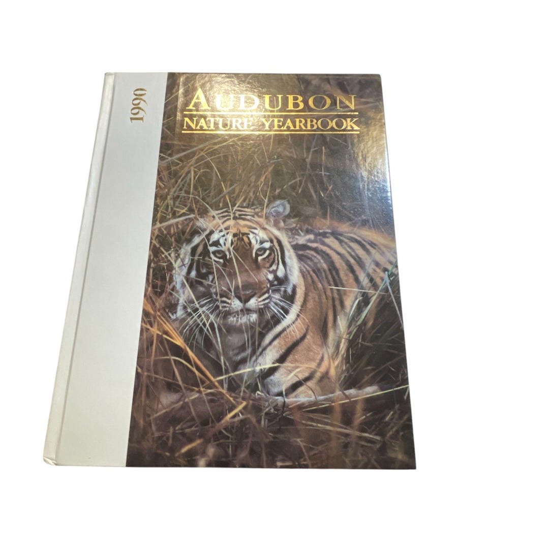 Audubon Nature Yearbook 1990 Book by Grolier Books Wildlife Photography ...