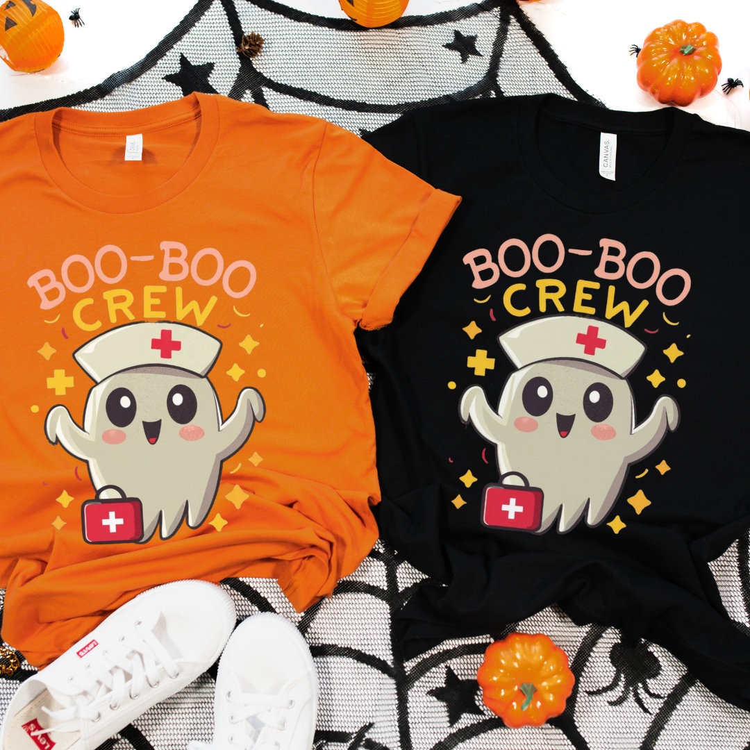 Boo Boo Crew Shirt Halloween Shirt Holiday Nurse Shirt - Etsy
