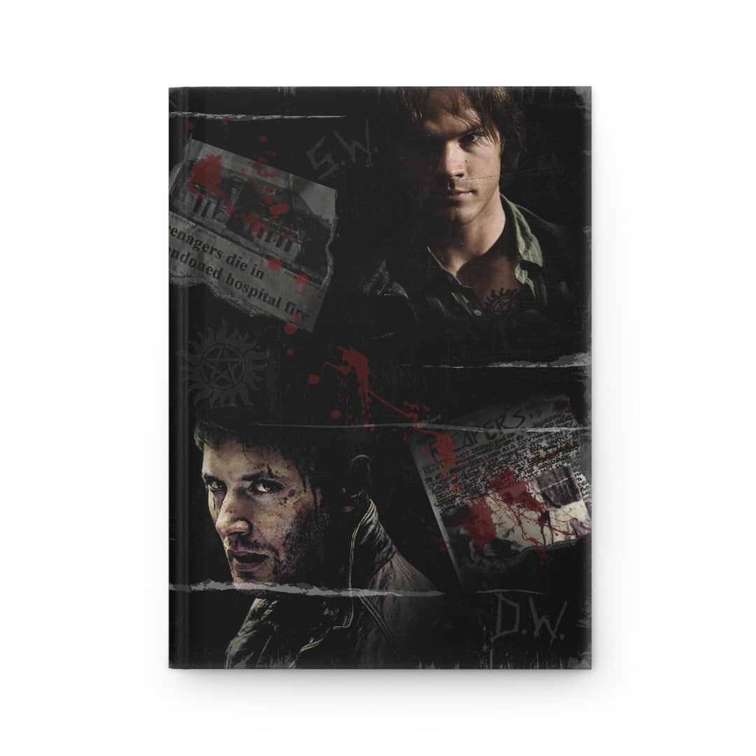 Supernatural Sam & Dean Winchester Hardcover Journal, Matte Notebook - Etsy