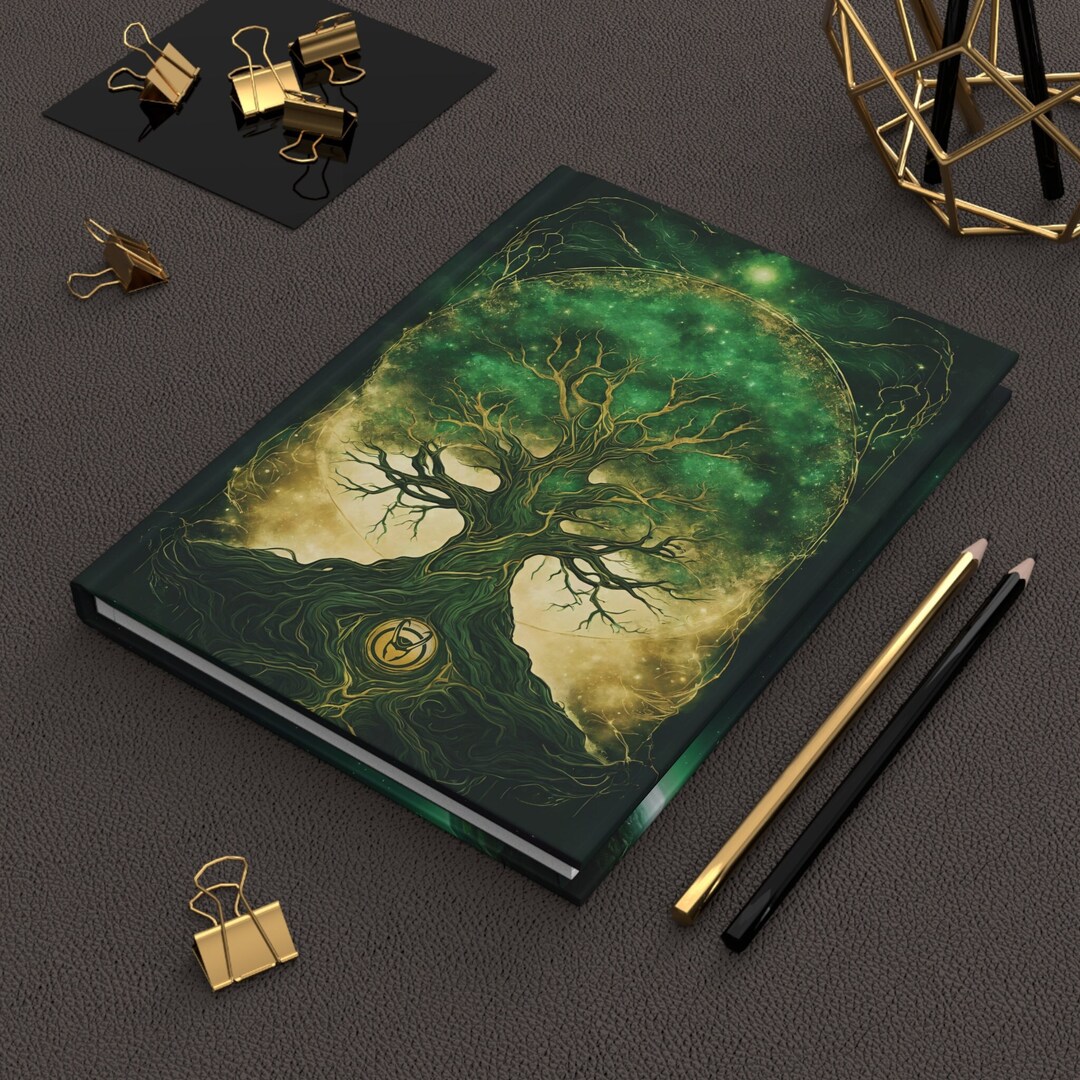 Yggdrasil, Loki Inspired Hardcover Journal Printed Matte - Etsy