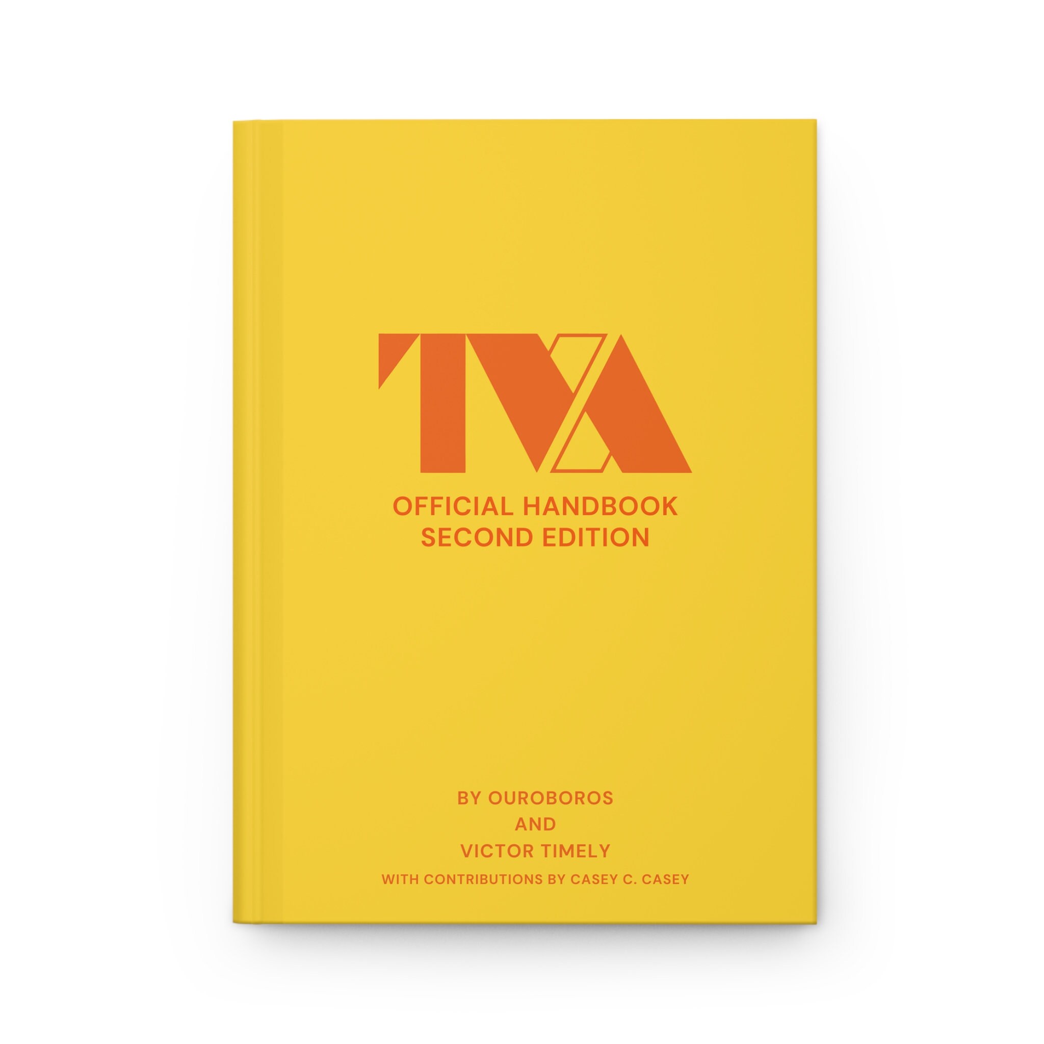 TVA Handbook Second Edition Hardcover Journal Matte - Etsy