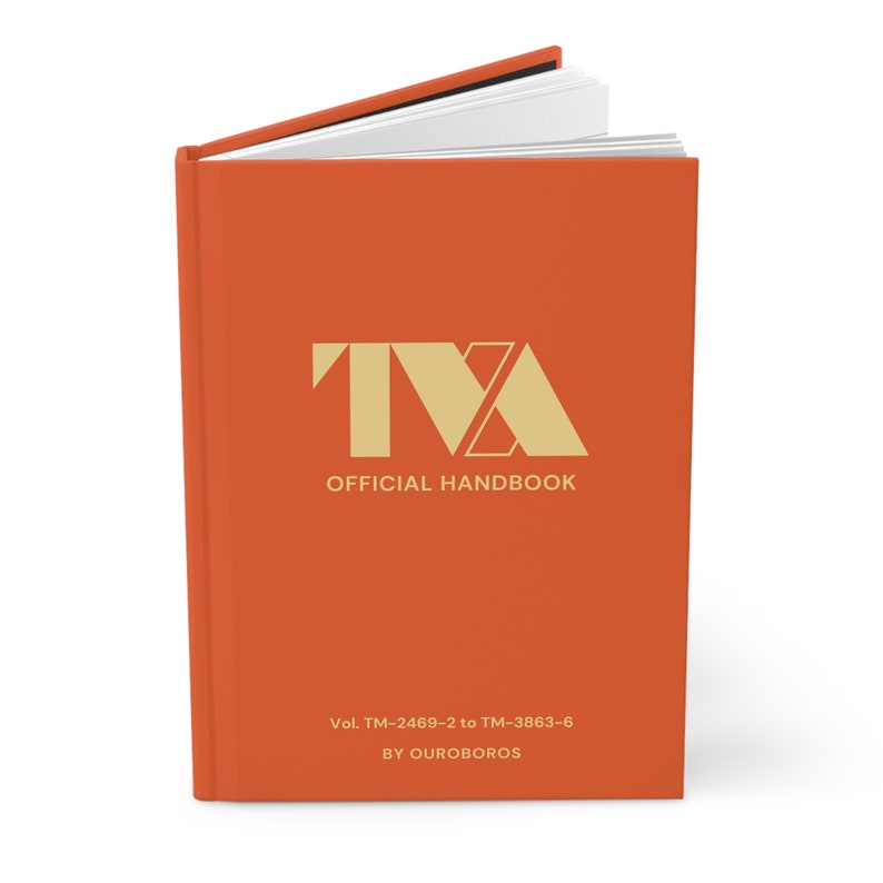 TVA Handbook Hardcover Journal Matte - Etsy