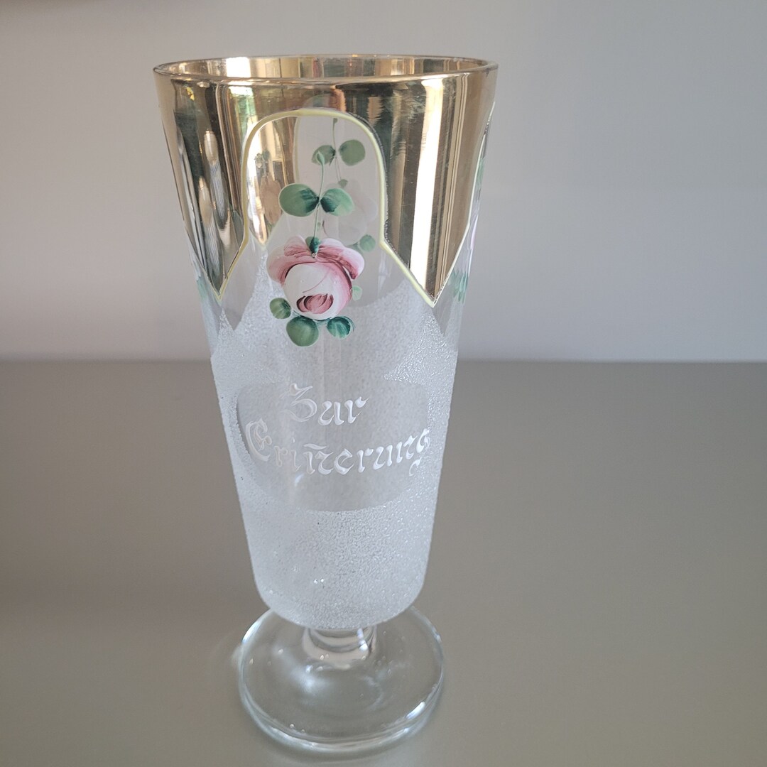 German Memorial Glassware - Etsy