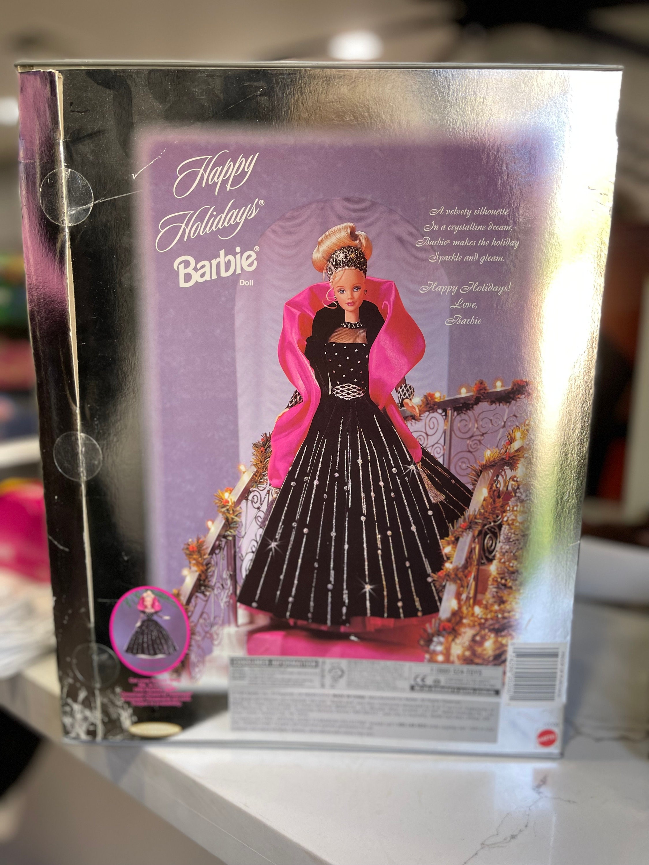 1998 Mattel Barbie Doll 20200 Happy Holidays Christmas Special Edition ...