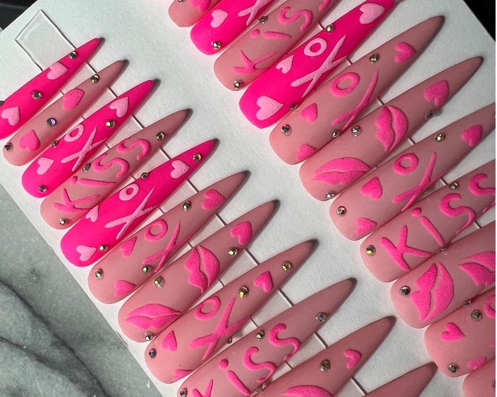 Start Your Handmade Press-on Nail Business Kit Includes Nails, Tools ...