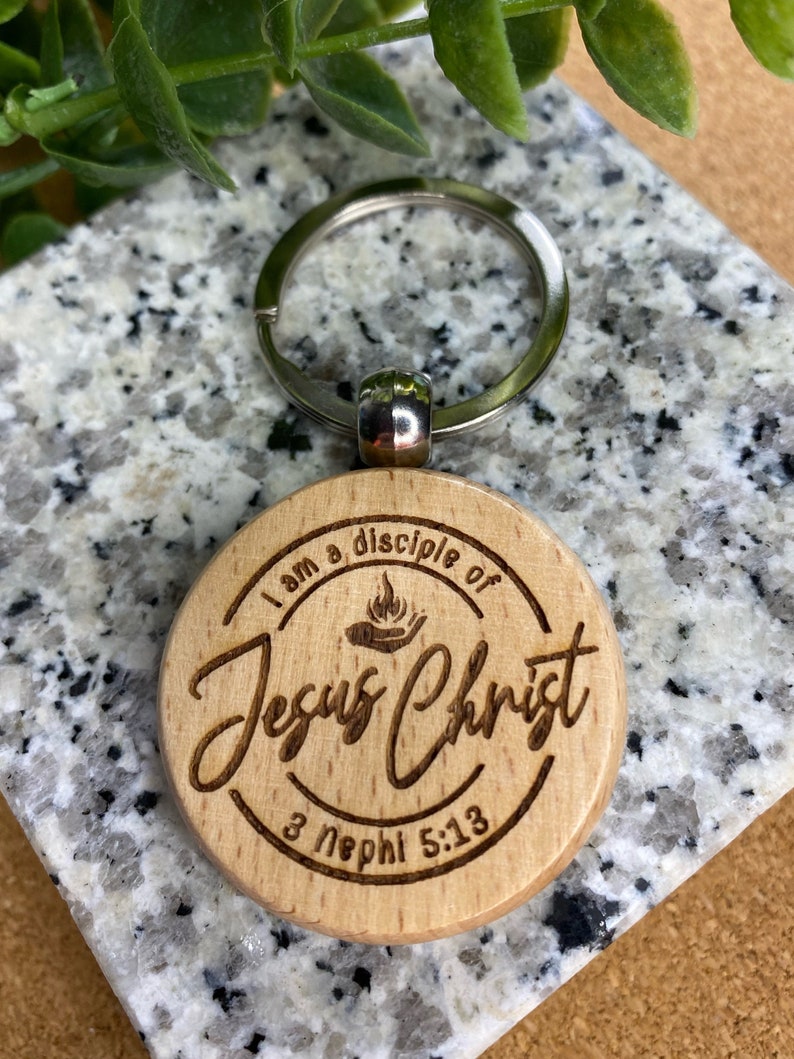 LDS Youth 2024 Keychain - 2 Styles | “I Am a Disciple of Jesus Christ ...