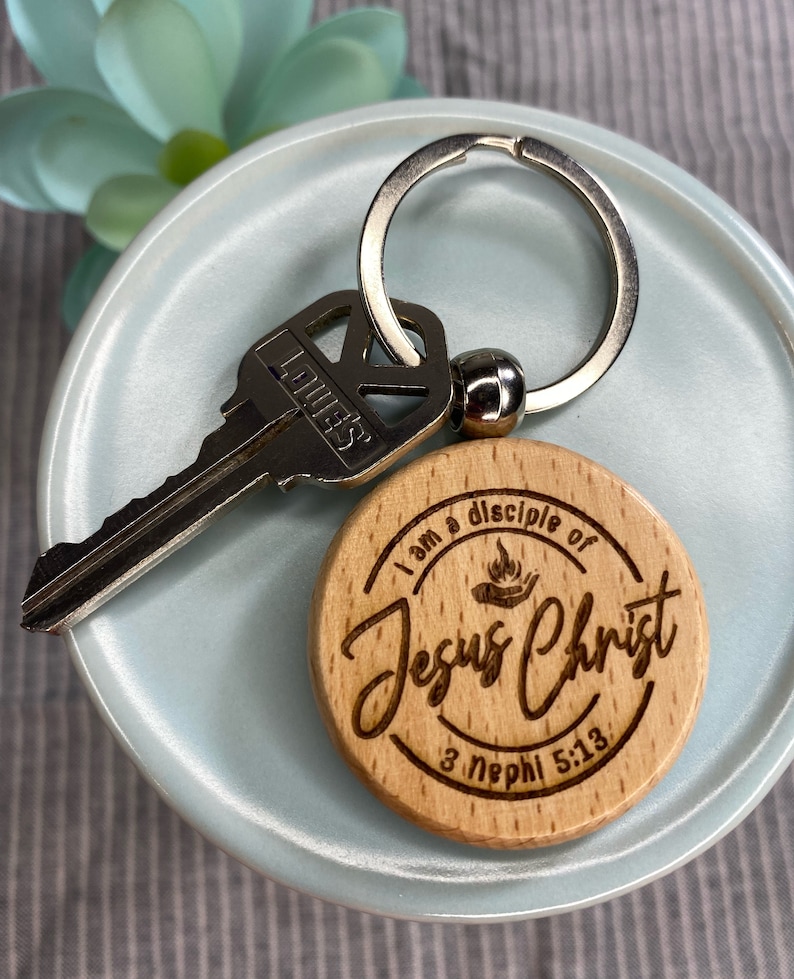 LDS Youth 2024 Keychain - 2 Styles | “I Am a Disciple of Jesus Christ ...