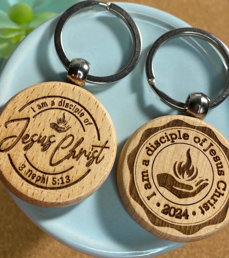 LDS Youth 2024 Keychain - 2 Styles | “I Am a Disciple of Jesus Christ ...