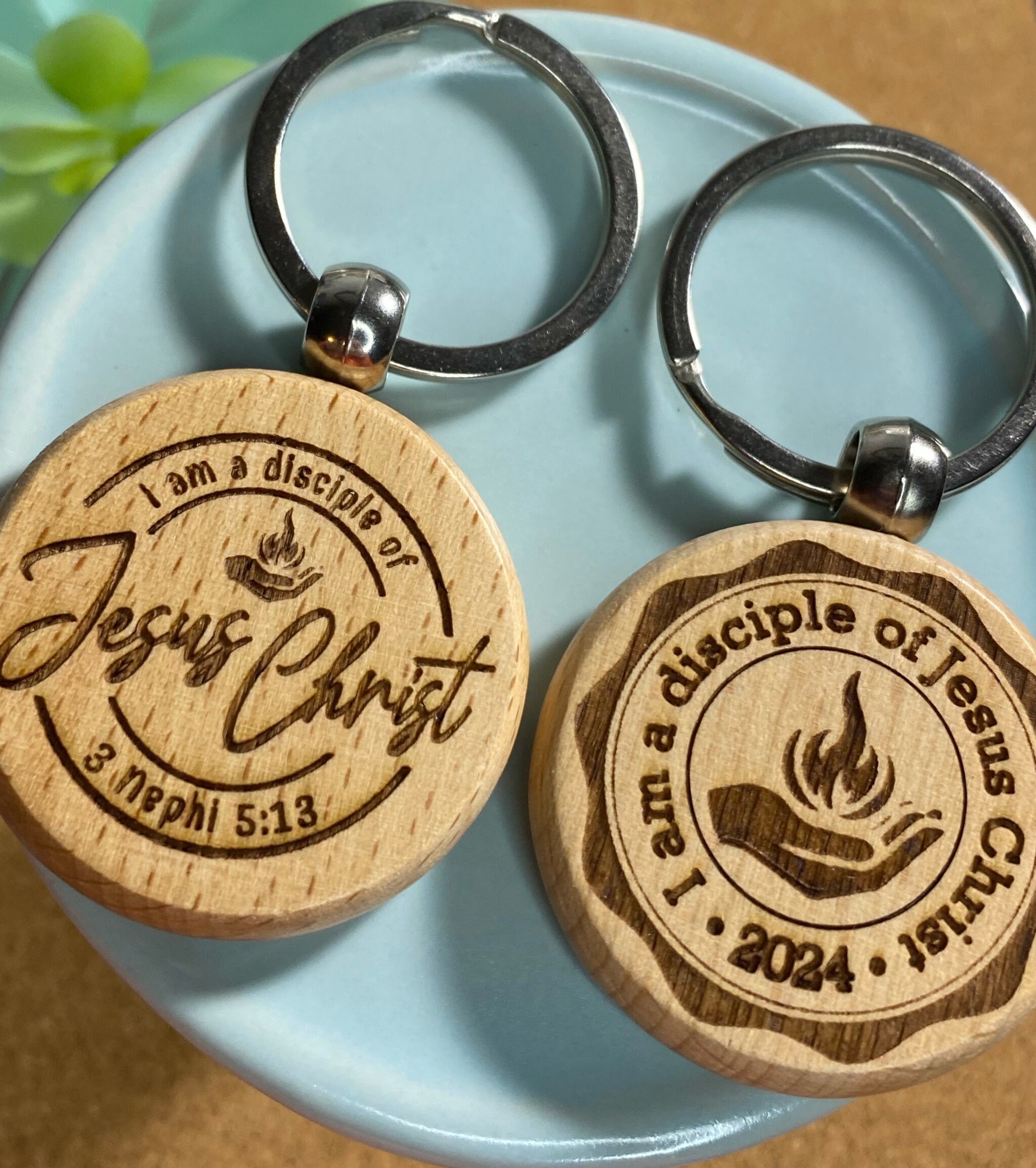 LDS Youth 2024 Keychain - 2 Styles | “I Am a Disciple of Jesus Christ ...