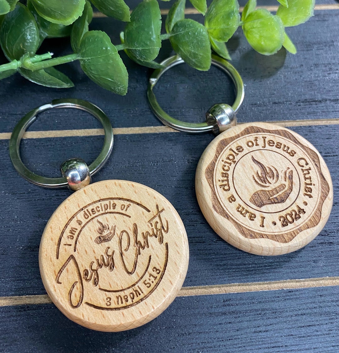 LDS Youth 2024 Keychain - 2 Styles | “I Am a Disciple of Jesus Christ ...