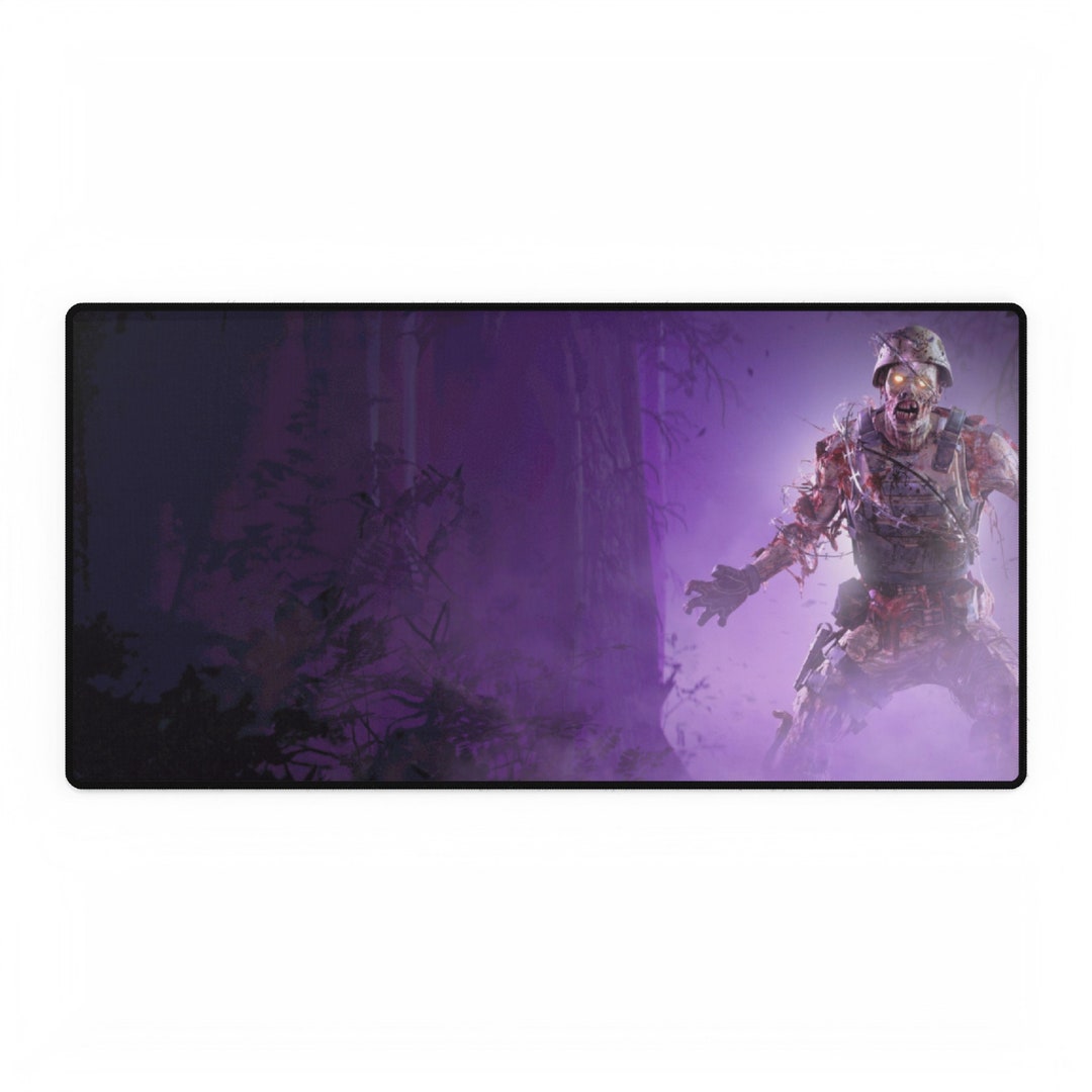 COD Zombies Gamers Computer Laptop Desk Mat / High Resolution / Mouse ...
