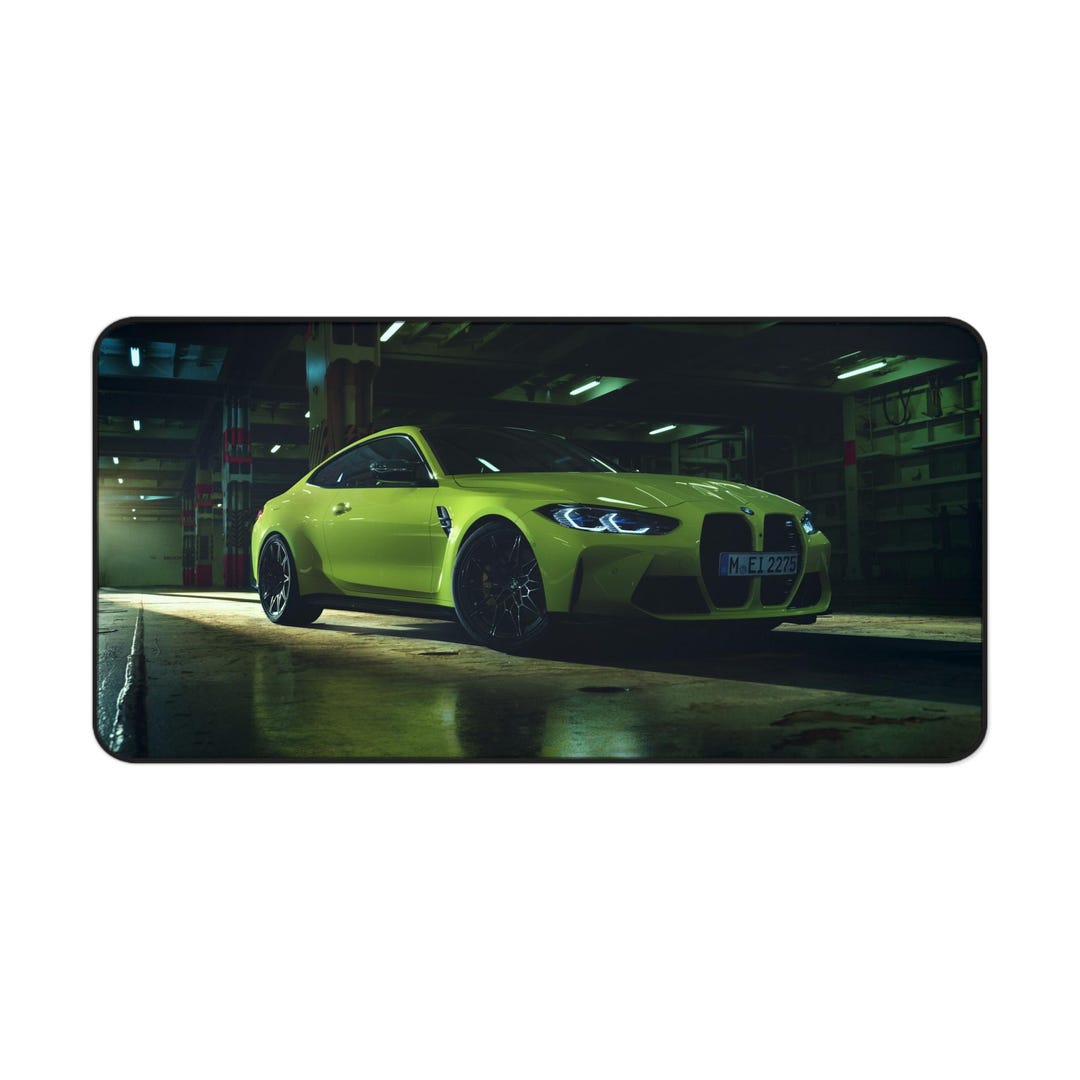 BMW M4 Competition Computer Laptop Desk Mat / High Resolution / Mouse ...