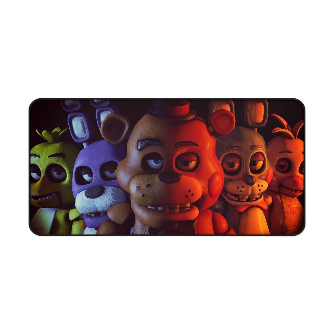 FNAF Gamers Computer Laptop Desk Mat / High Resolution / Mouse Pad Mat ...