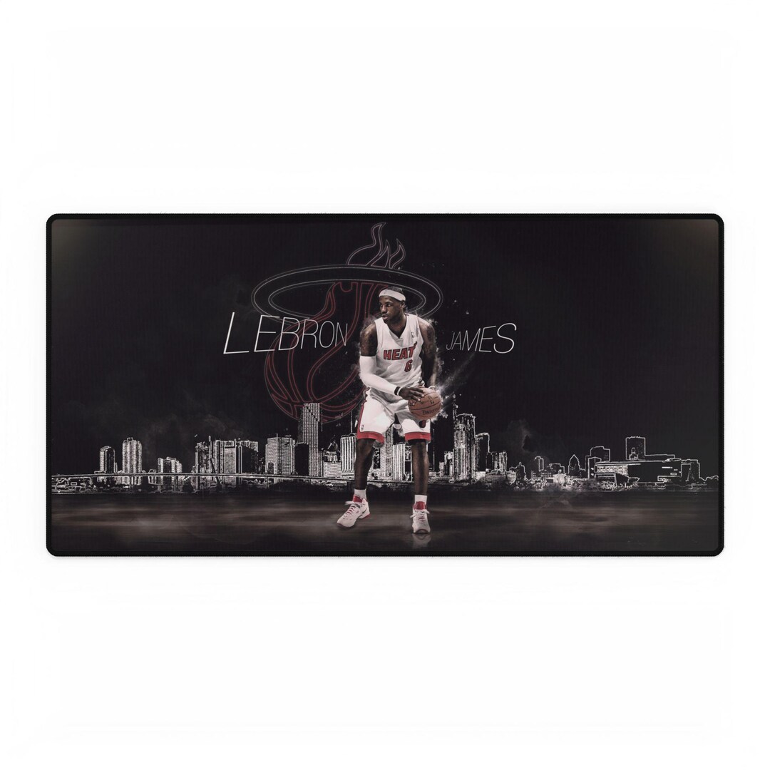 Lebron James Gamers Computer Laptop Desk Mat / High Resolution / Mouse ...
