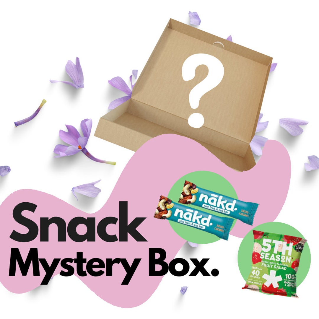 Food Mystery Box sweety Grab Bag, International Snacks Blind Box, Gift ...