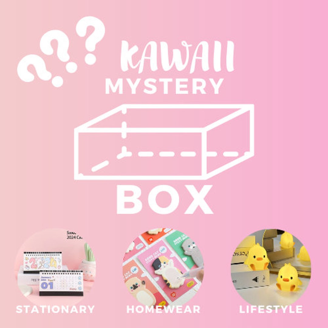 Kawaii Mystery Box cute Blind Box Japanese Goody Bag - Etsy