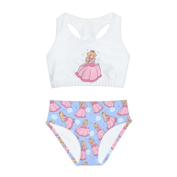 Princess Peach Girls Bathing Suit - Etsy