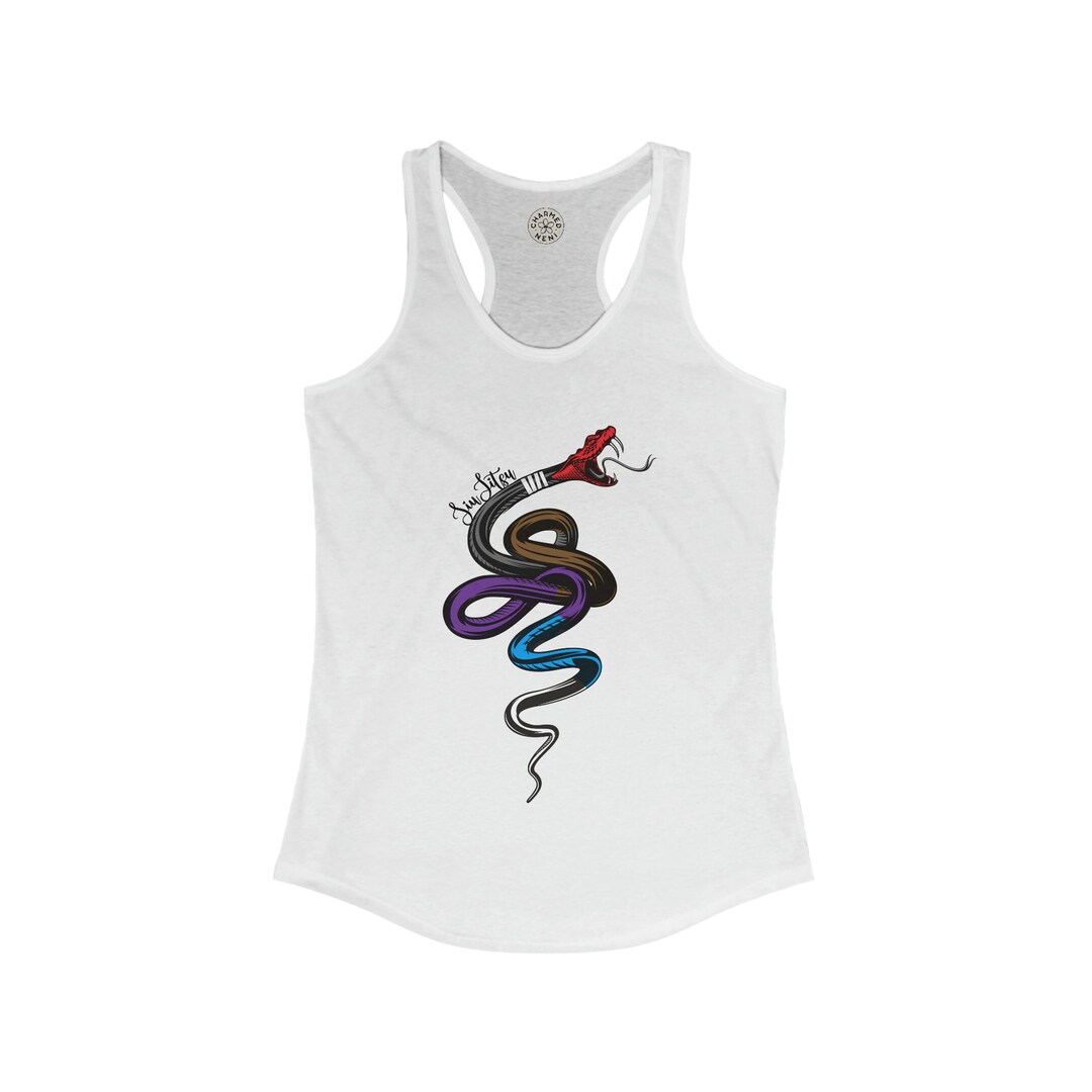 Women's Ideal Racerback Tank / BJJ Snake Belt Colors / Jiu Jitsu - Etsy