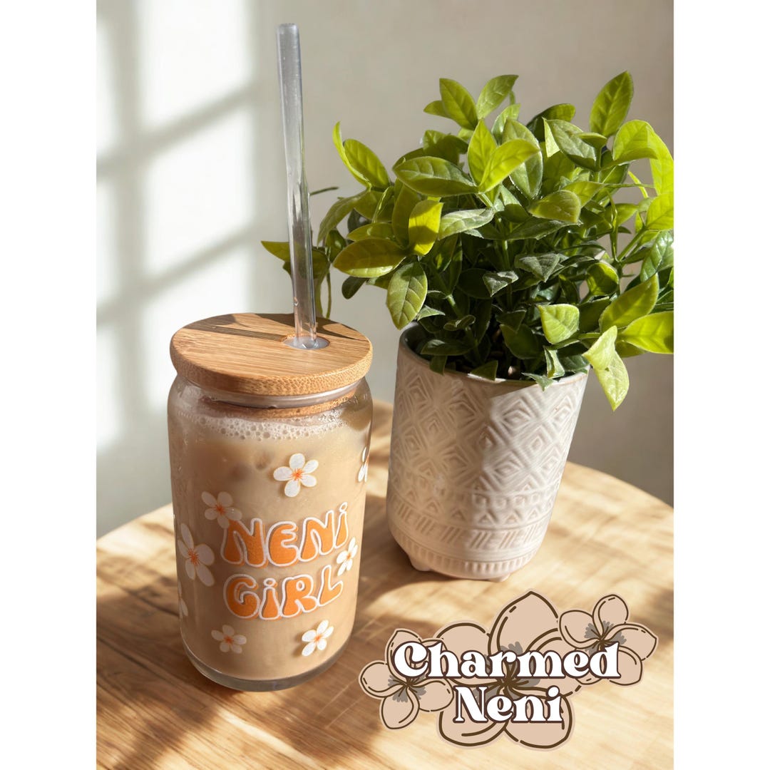 Sipper Glass, 16oz / Neni Girl - Etsy