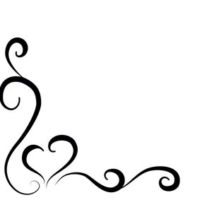 Svg Corner Heart Bundle Border Svg Design Elements Decorative Corners ...