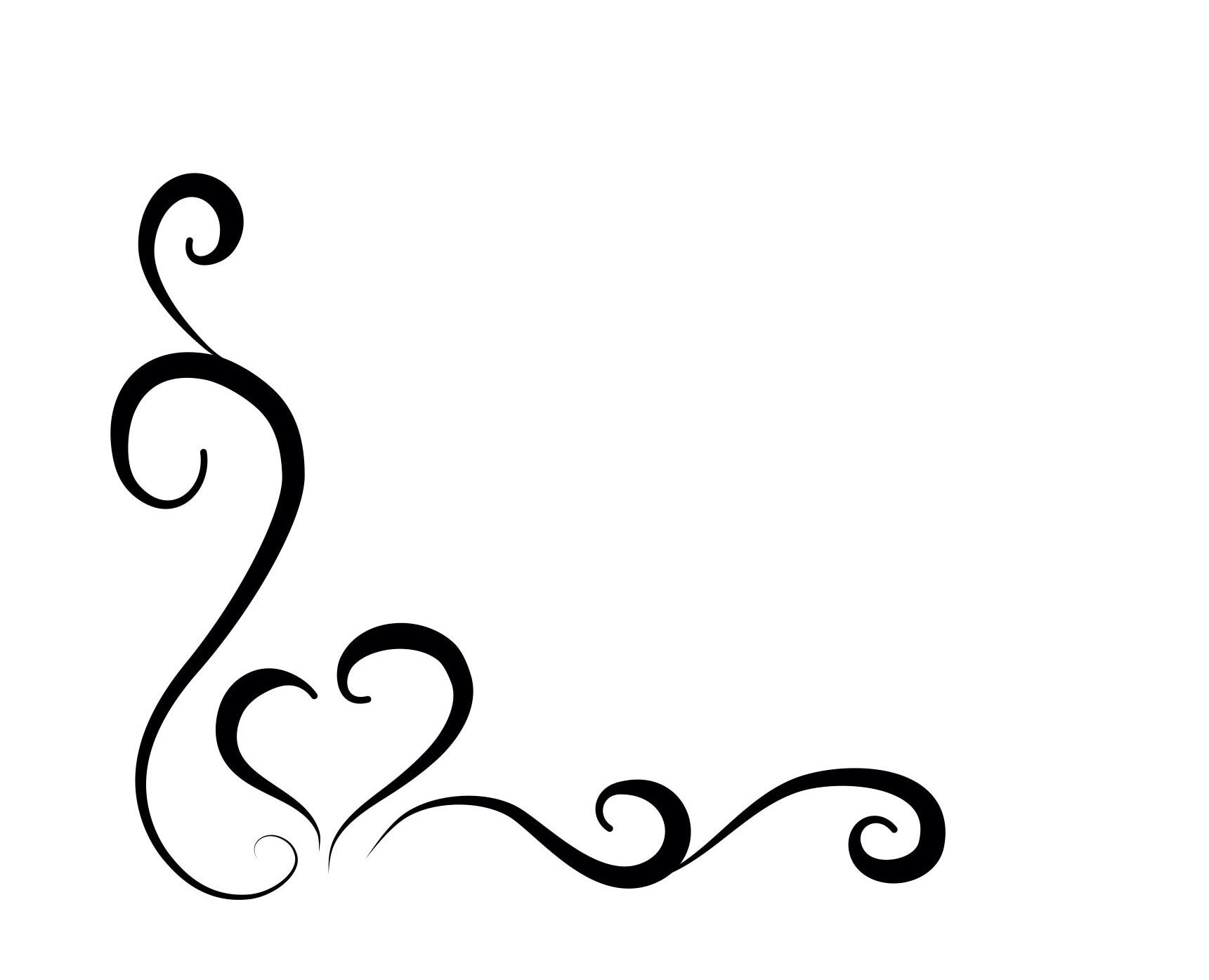 Svg Corner Heart Bundle Border Svg Design Elements Decorative Corners ...