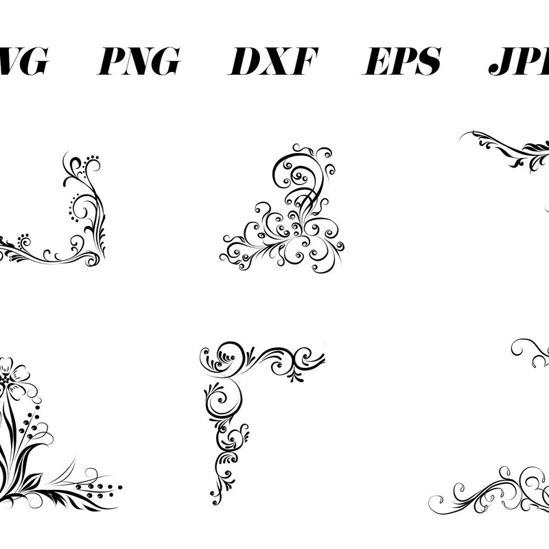 Border Svg - Etsy