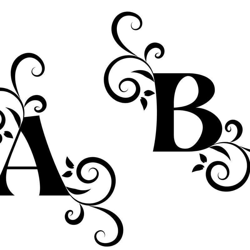 Decorative Letters - Etsy