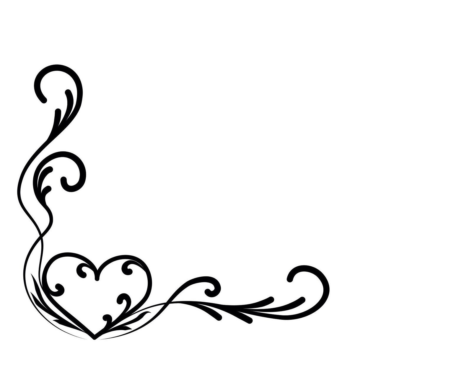 Svg Corner Heart Bundle Border Svg Design Elements Decorative Corners ...