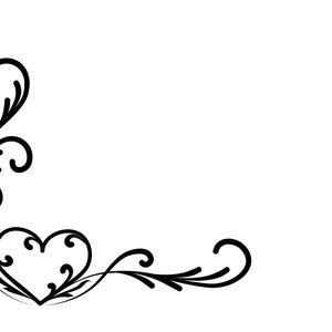 Svg Corner Heart Bundle Border Svg Design Elements Decorative Corners ...