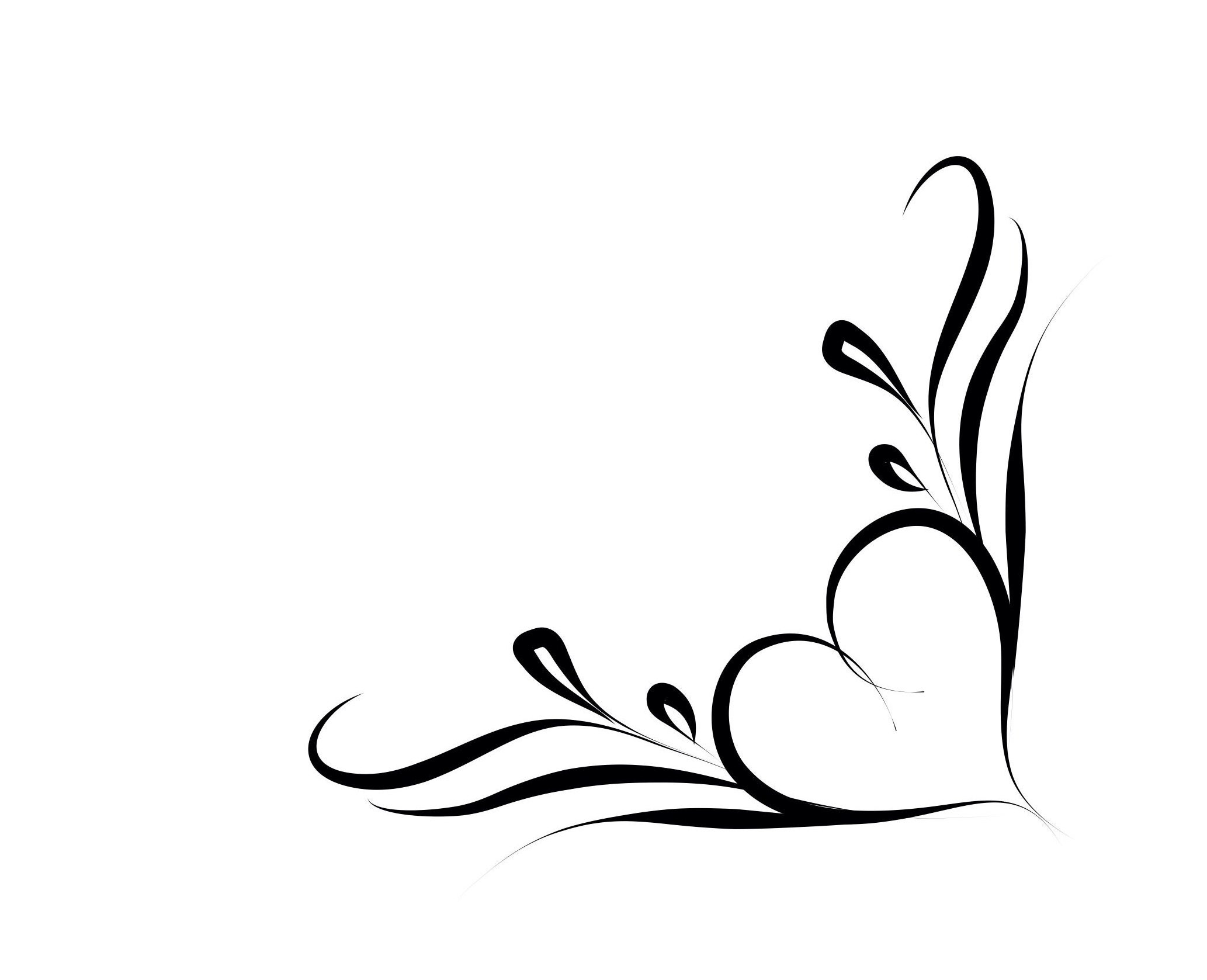 Heart Corner Svg Bundle Valentine's Day Heart Corner Svg Png Dxf Eps ...