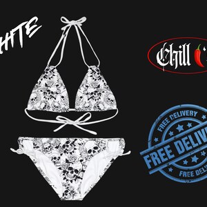 Gothic Bikini, Bikini, Bikini Top, Bikini Bottom, Bikini Set, Bathing ...