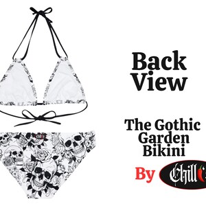 Gothic Bikini, Bikini, Bikini Top, Bikini Bottom, Bikini Set, Bathing ...