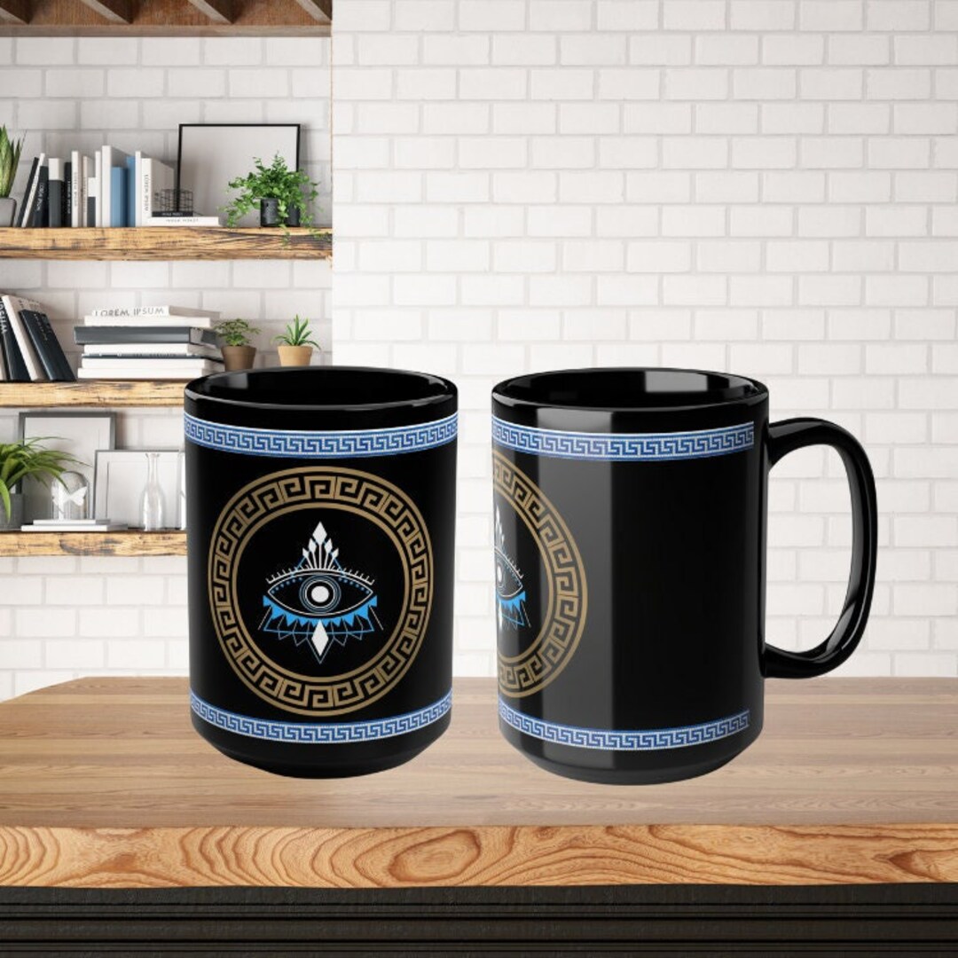 Greek Coffee Mug, Cute Coffee Mug, Coffee Cup, Greek Teacher Gift ...