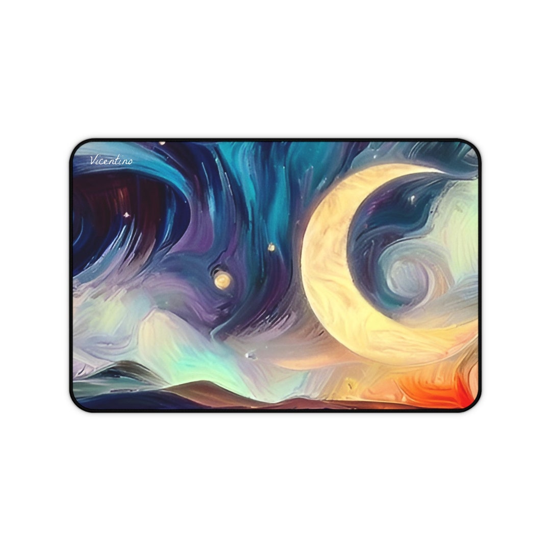 Mouse Pad Art Piece Desk Mat Art Custom Original Art Office - Etsy