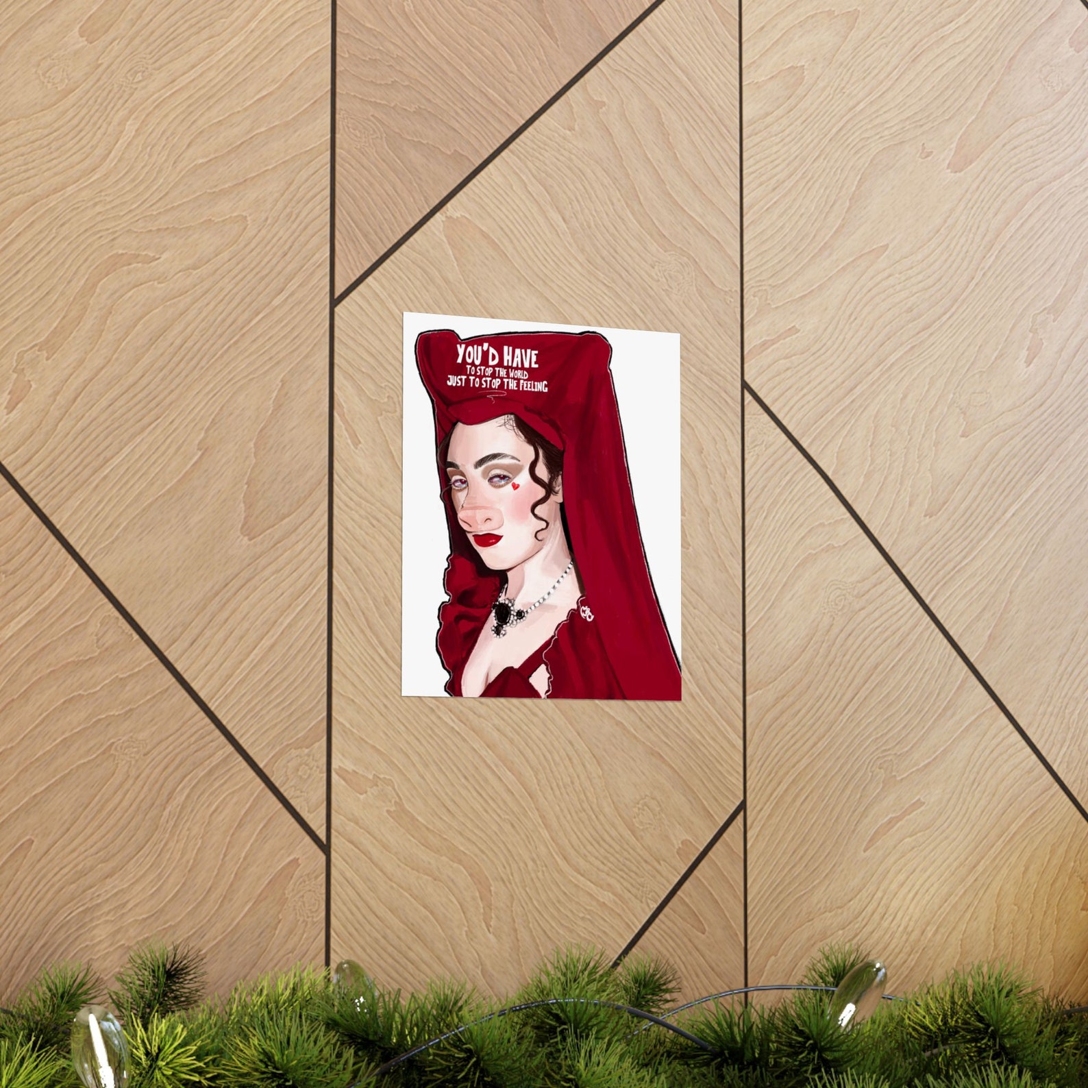 Good Luck Babe! 9''x11'' - Matte Vertical Posters (original Design) - Etsy