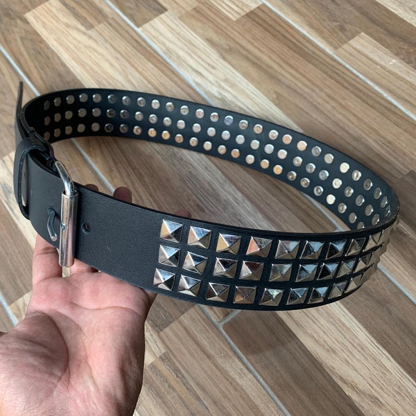 Studded Belt - Etsy
