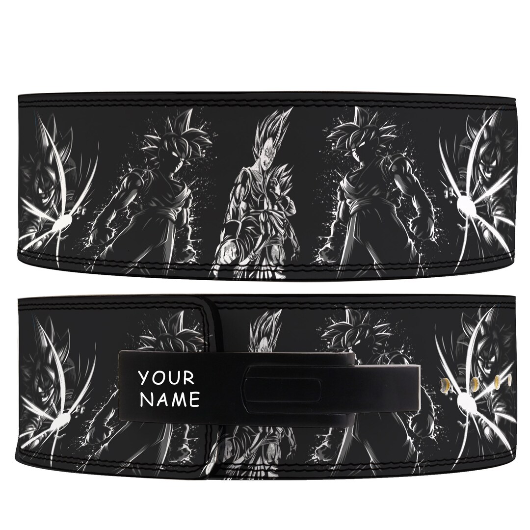 Goku Anime Belt|goku Ultra Instinct Belt Powerlifting Custom Lever Belt ...