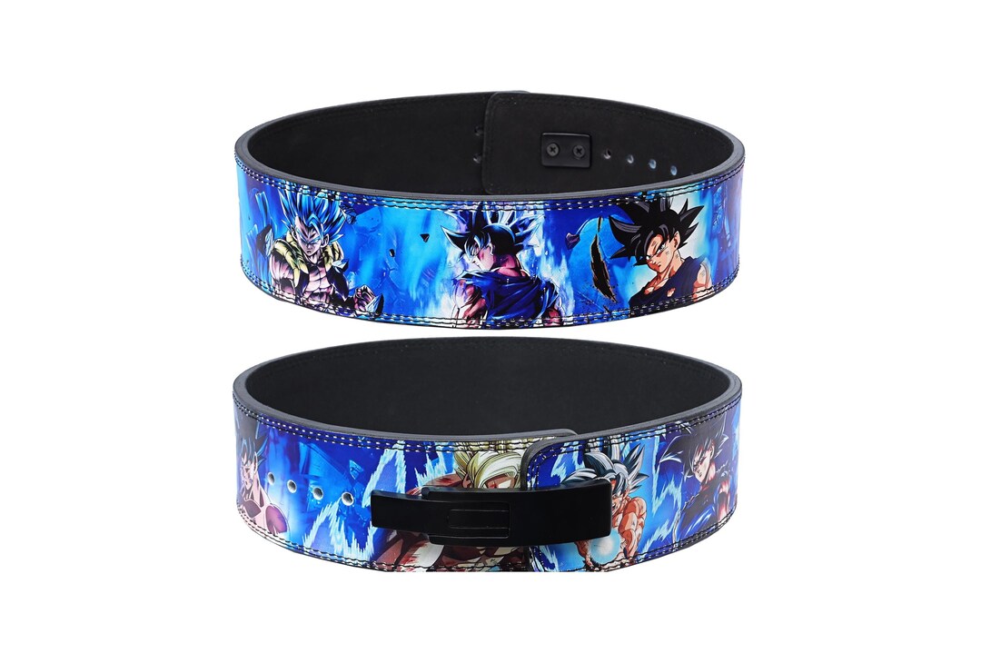 Goku Anime Belt Goku Ultra Instinct Belt Powerlifting Custom Lever Belt ...