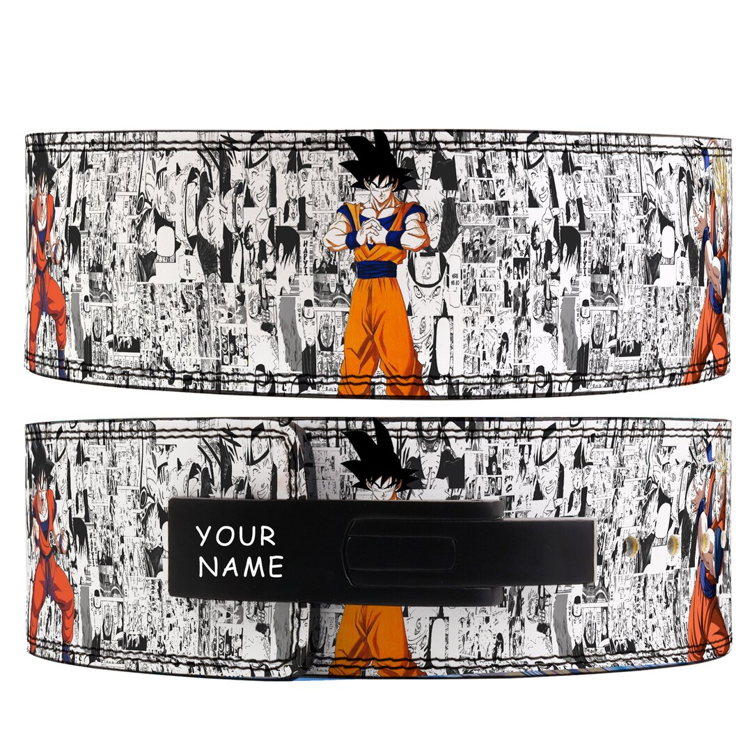 Goku Anime Belt|goku Ultra Instinct Belt Powerlifting Custom Lever Belt ...