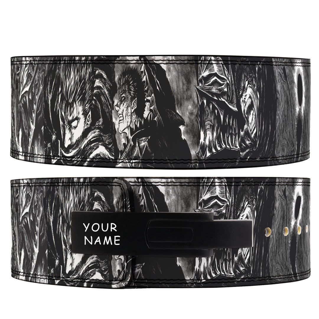 Berserk Anime Lever Belt Powerlifting Belt Anime Berserke Lever Lifting ...